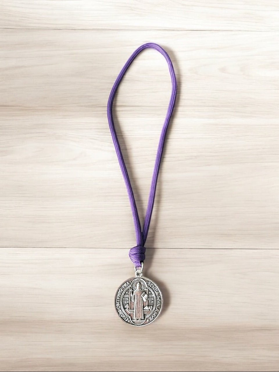 St Benedict Medal Door Hanger | Zipper Pull | Protection Charm – Knots ...