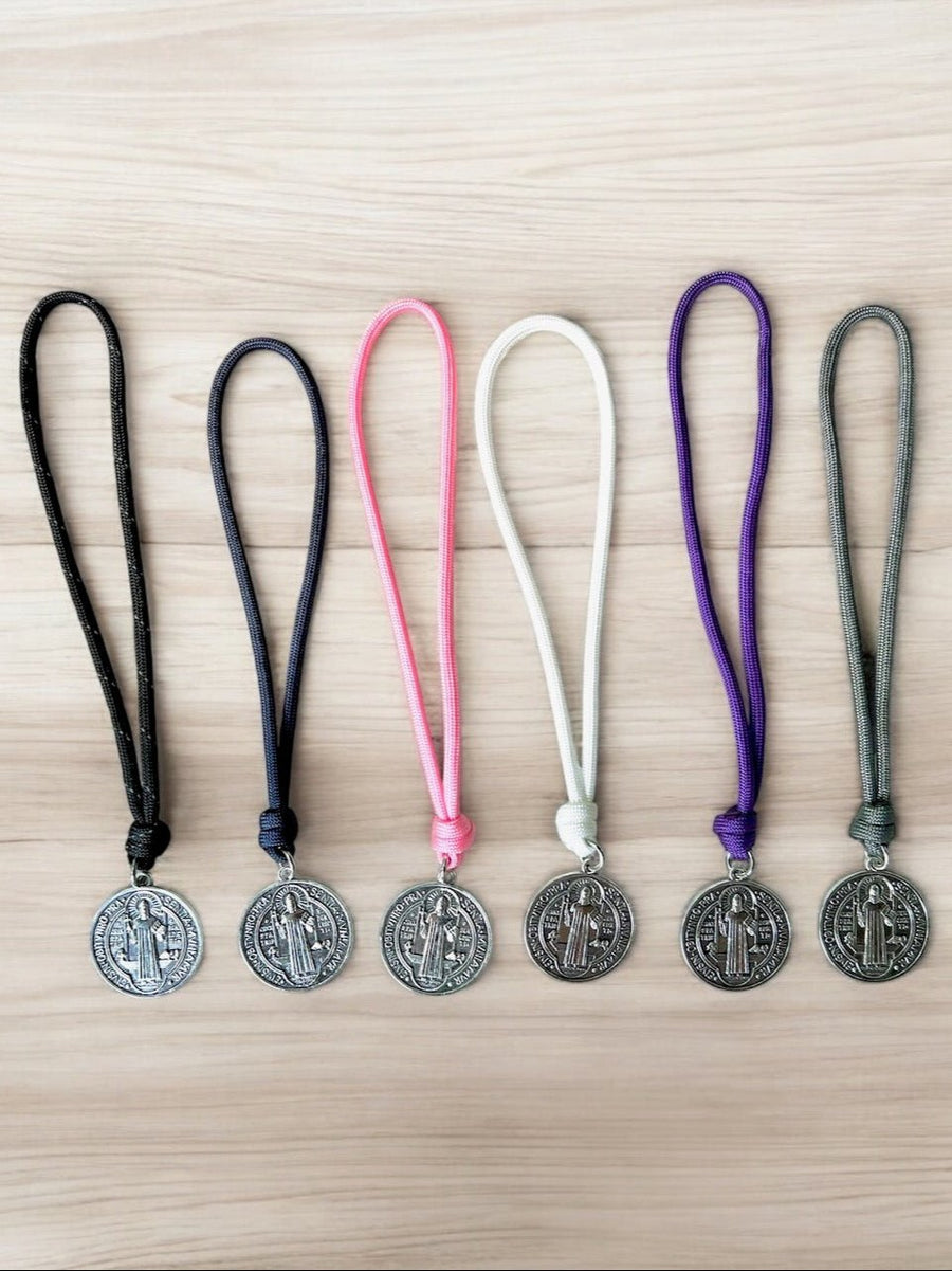 St Benedict Medal Door Hanger | Zipper Pull | Protection Charm – Knots ...